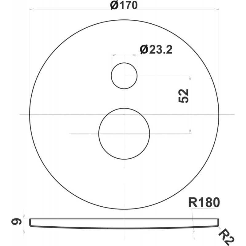 Virštinkinė dušo/vonios apdaila Fresh