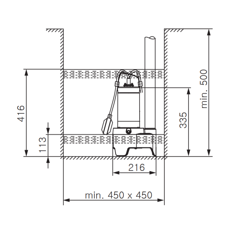 Wilo Rexa MINI3-V04.09/M05-523/A-5M**